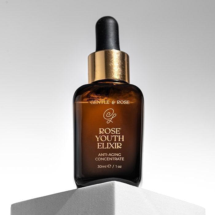 Rose Youth Elixir – Natural Collagen Boosting Serum